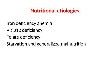 Anemia And Cbc Interpretation77777 Pptx