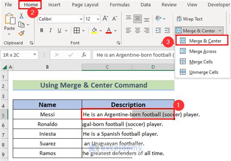 How To Merge And Center Cells In Excel Easy Methods