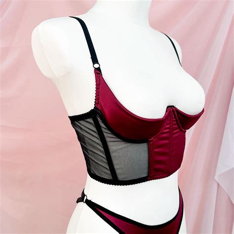 Open Cupless Bra Plus Size Shelf Bra Open With Support Leopard