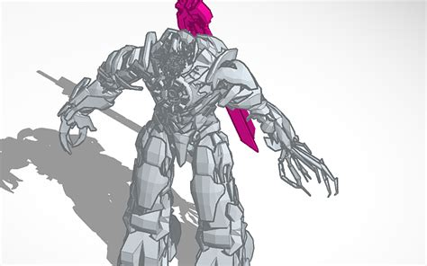 3d Design Megatron Tinkercad