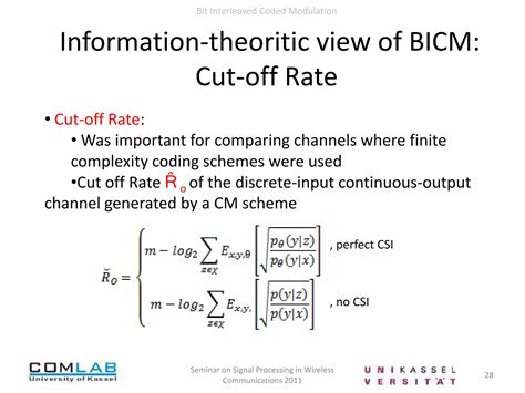 Bit Interleaved Coded Modulation Ppt