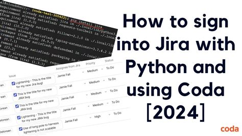 Python Jira Library Hướng Dẫn Toàn Diện và Cách Sử Dụng Hiệu Quả