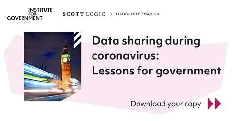 scott logic on linkedin data sharing in government