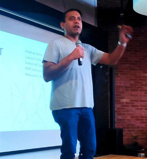 Guest Lecture Mr Shekhar Kalra Stem School Of Computing Technologies Rmit Computer Science