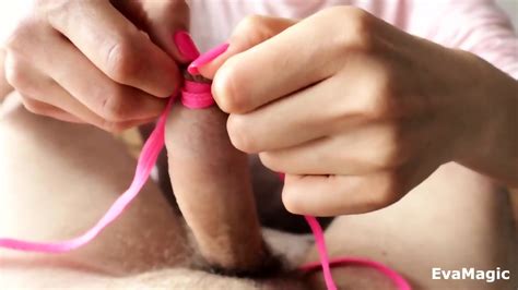 Bondage Tied Cock And Balls Femdom Edging Handjob Eporner
