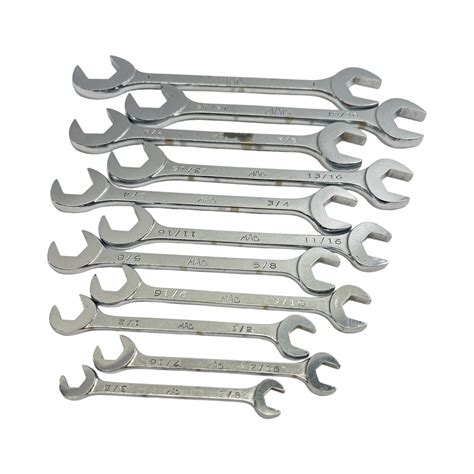 Mac Tools 11 Pc Sae Angle Wrench Set Sda11k Shop Tool Swapper