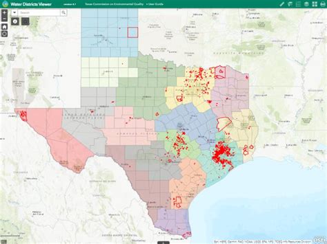 Water Districts Viewer Texas Water Data Hub