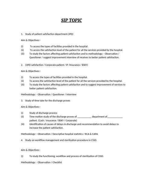 Sip Topic Pdf