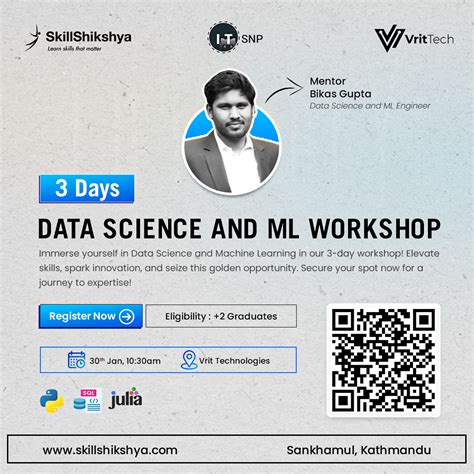 3 data science and ml workshop skill shikshya