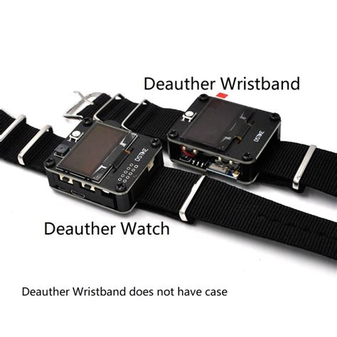dstike wifi deauther watch smart watch esp8266 development board 3d