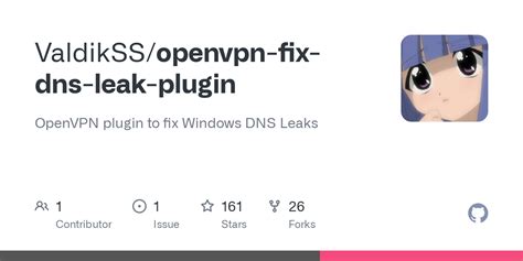 GitHub ValdikSS Openvpn Fix Dns Leak Plugin OpenVPN Plugin To Fix Windows DNS Leaks
