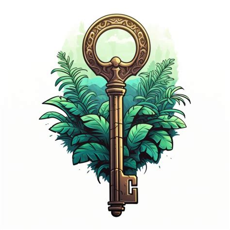 Premium AI Image Unlocking Creativity Exploring The World Of Key Clipart