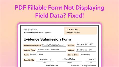 PDF Fillable Form Not Displaying Field Data Fixed Official UPDF