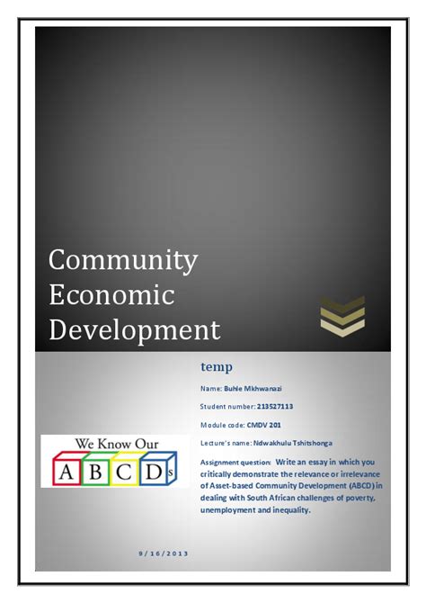 Doc Asset Based Community Development