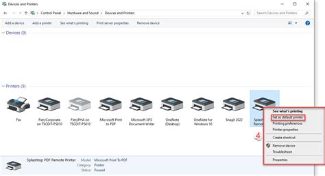 Set Default Printer Careatc Corporate Knowledge Base