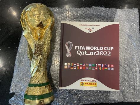 Panini Hardcover Complete Qatar 2022 Fifa World Cup Album Hardback