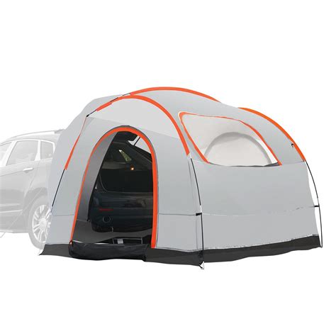 Suv Camping Tent 8 8 Suv Tent Attachment For Camping With Rain Layer