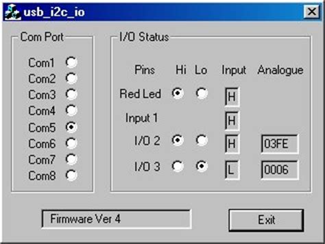 USB I2C Communications Module