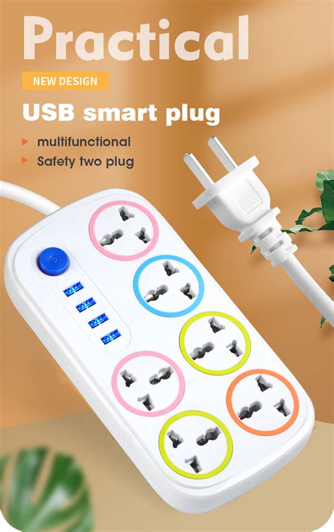 zeus® power universal socket extension moveable multi function socket w