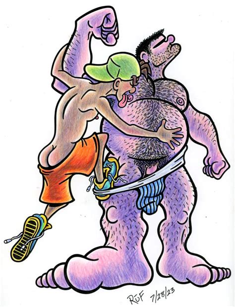 David Meets Erotic Artist Rufus Art Bear Magazine