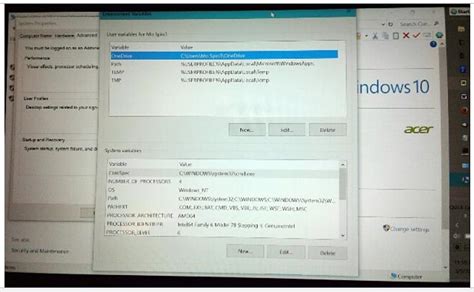 System Environment Variable Wont Stick Solved Page 2 Windows 10 Forums