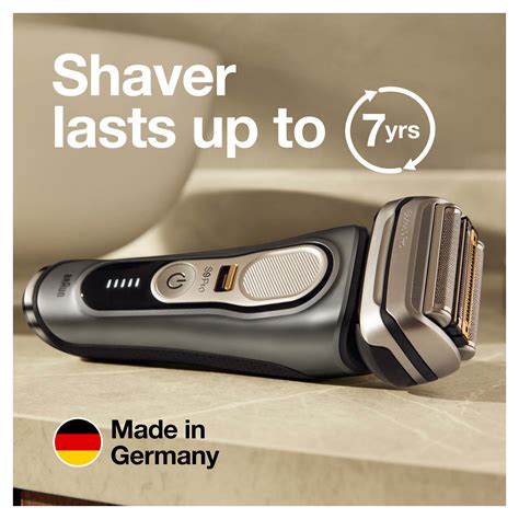 Braun Series 9 Pro 9465cc Rechargeable Wet Dry Men's Electric Shaver ...