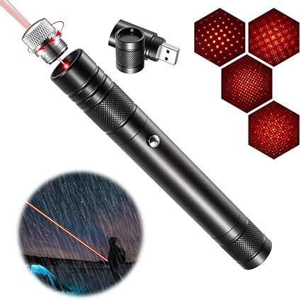 Amazon Com Laser Pointer High Power Rechargeable Lazer Pointer Laser Pen With Long Range