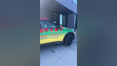 Jurassic Park Jeep At Ajax Comic Con Popculturecanada Jurasicpark