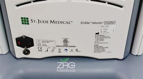Used St Jude Medical Ensite Velocity Cardiac Mapping System Model