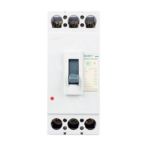 Chint Molded Case Circuit Breaker Dz20y 225 3300 3p 225a 200a 160a G Three Phase Air Switch