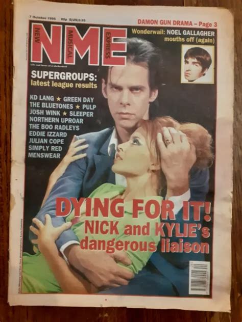 Nme October Nick Cave Kylie Minogue Pulp Green Day Kd Lang