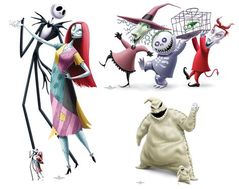 Nightmare Before Christmas Characters Barrel