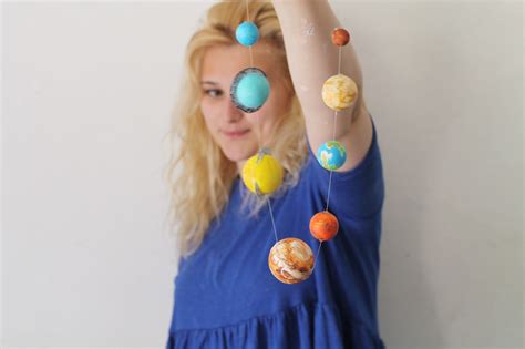 DIY Planet Necklace