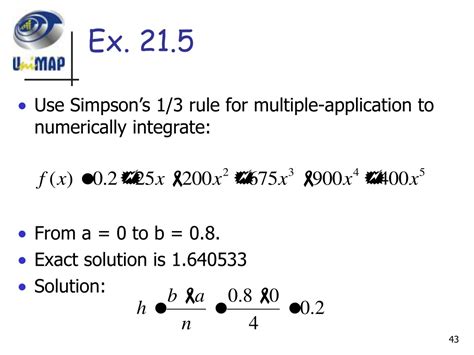 Ppt Numerical Integration Methods Newton Cotes And Simpsons Rules Powerpoint Presentation