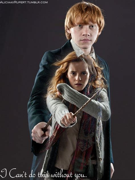 Hermione And Ron Kiss Deathly Hallows