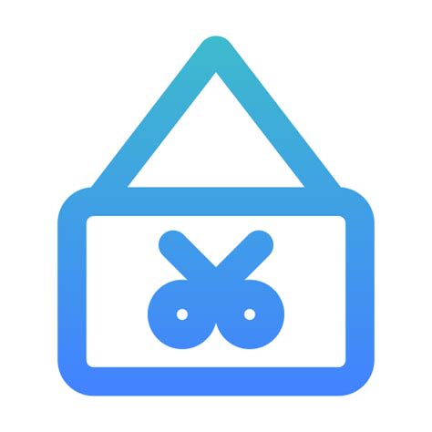 open sign generic gradient icon
