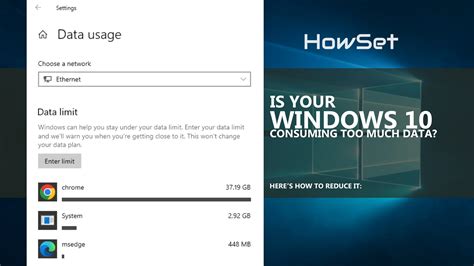 Windows 10 High Data Usage Resolved 2024 Effective Tips