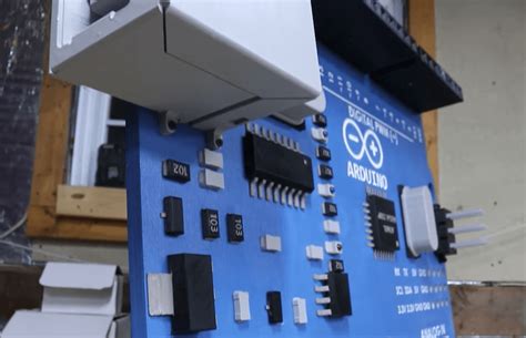 This 12X Scale Model Arduino Runs On An Actual Arduino Arduino Blog