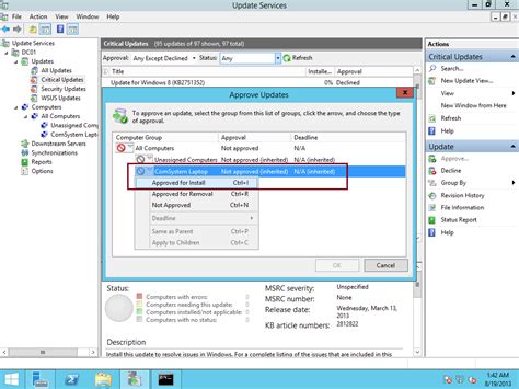 installing and configuring wsus in server 2012 r2 online networks solution