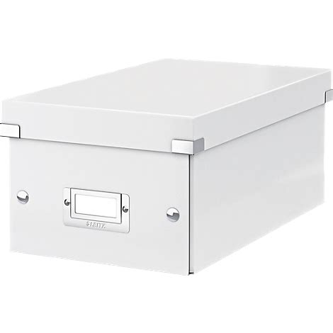 Leitz® Dvd Archiefbox Click Store Tot Max 44 Dvds Karton
