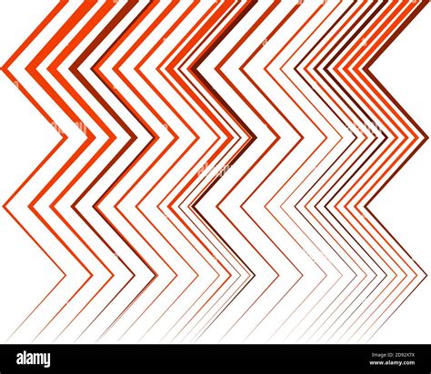 Corrugated Wrinkled Wavy Zig Zag Criss Cross Lines Abstract Colorful Red Orange Geometric