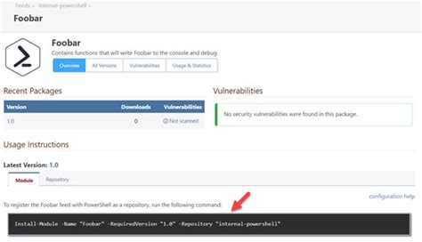Howto Publish Private Powershell Modules Inedo Documentation