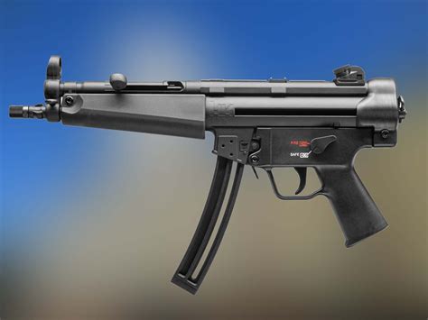 Mp5 Submachine Gun Deactivated Heckler And Koch Mp5 9mm Submachine Gun