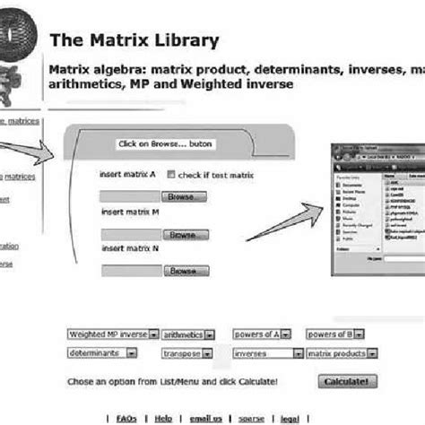 Web Interface Of The Application Download Scientific Diagram