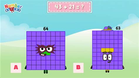 Numberblocks Find The Sum Of Numbers Addition Of Random Numbers