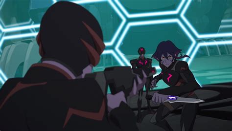 Voltron Reference — Krolia Fighting Galra Scouts