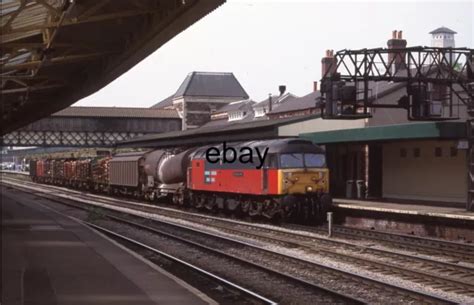 35mm Railway Slide Diesel Electric Loco Class 47 47774 Newport £2