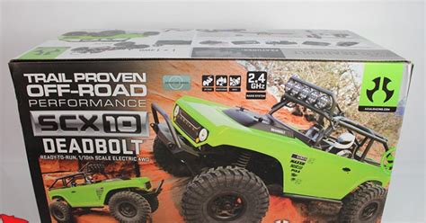 Axial Deadbolt Scx10 Rtr Unboxing Pictures Big Squid Rc Rc Car And