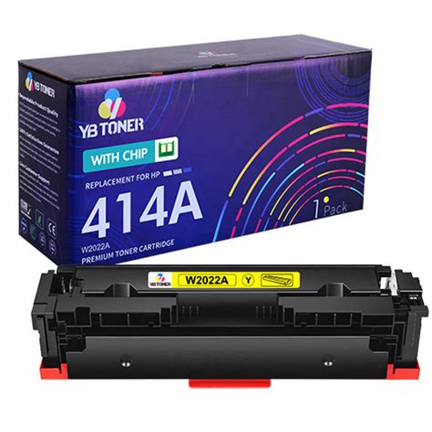 W2022a Compatible Hp 414a Toner Cartridge Yellow
