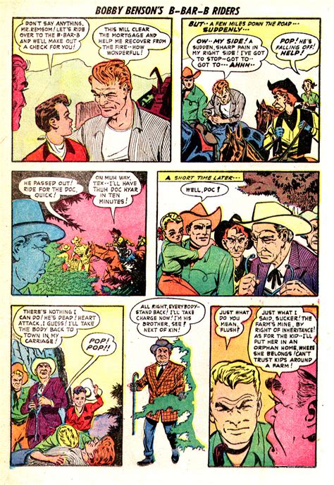 Bobby Bensons B Bar B Riders 07 Magazine Enterprises Free Download Borrow And Streaming